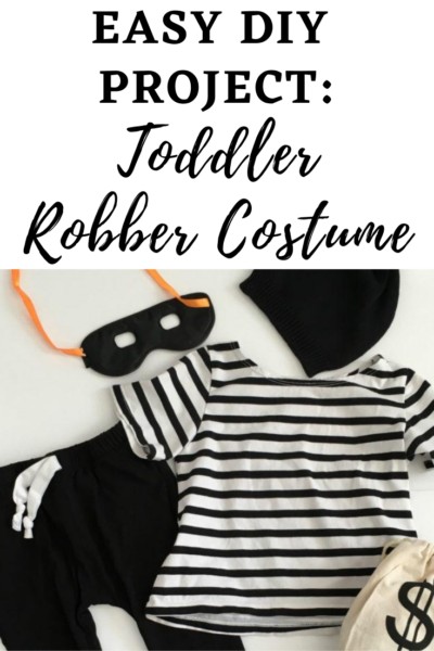 DIY Toddler Bank Robber Costume! - This Bliss Life